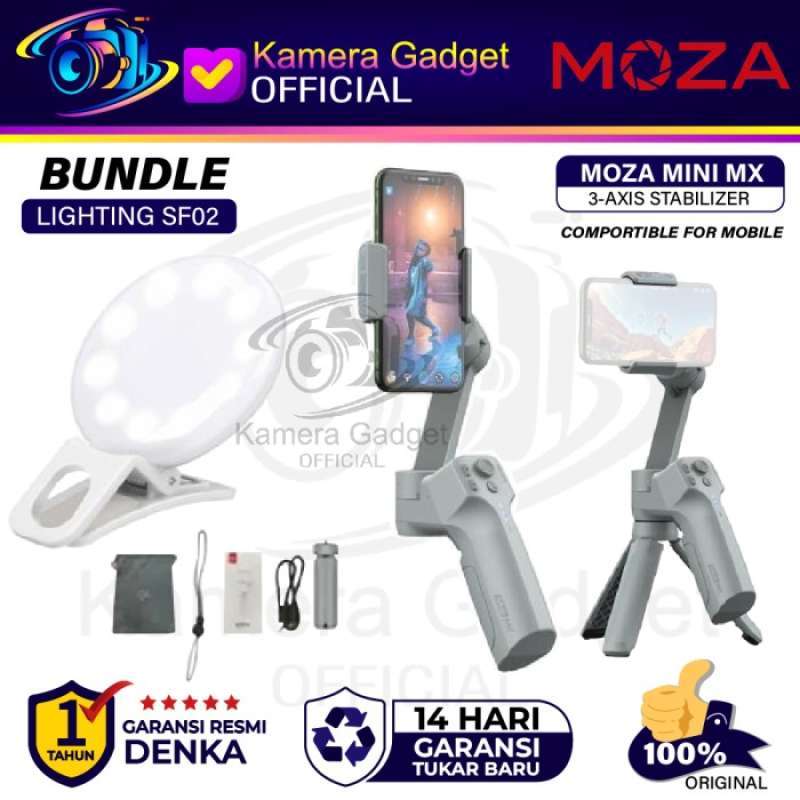 Promo Moza Mini Mx 3-axis Gimbal For Smartphone Handphone Stabilizer ...