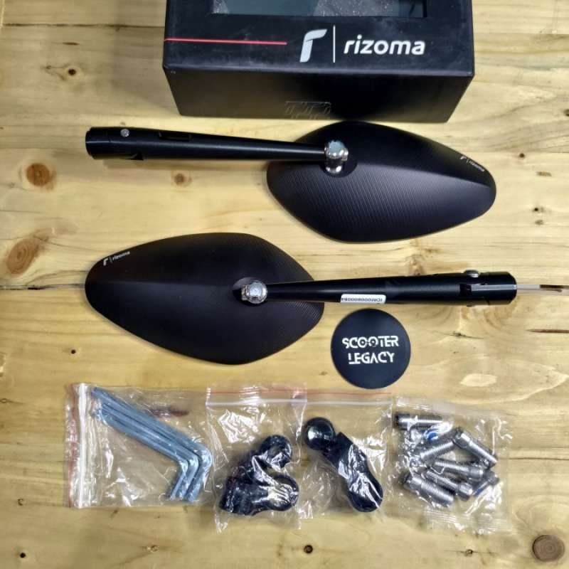Promo Spion Rizoma Radial Cnc Universal Vespa Suzuki Yamaha Honda ...