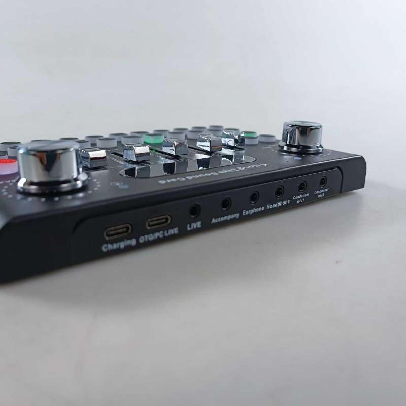 Jual Woopower Mixer Usb Sound Card Amplifier Bluetooth Live Broadcast F8 Karaoke Set Theatre Dvd ...