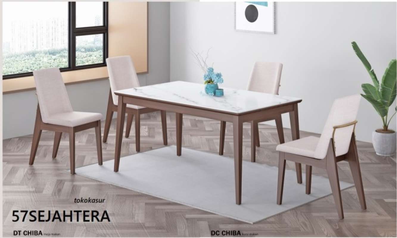 Jual Meja Makan Set Chiba Dt + 4 Chiba Dc - Siantano Di Seller Up Store9 - Cengkareng Timur ...