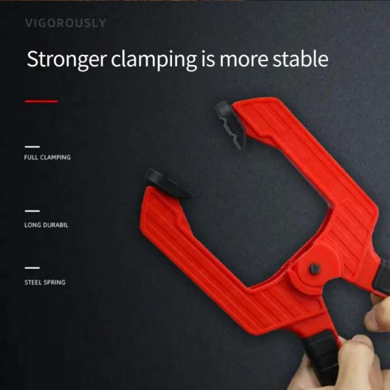 Jual Duratec Klip Jepit Kayu Spring Clamp Strong Wood Carpenter S825 ...