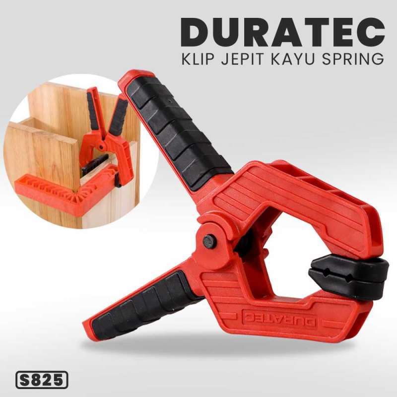 Jual Duratec Klip Jepit Kayu Spring Clamp Strong Wood Carpenter S825 ...