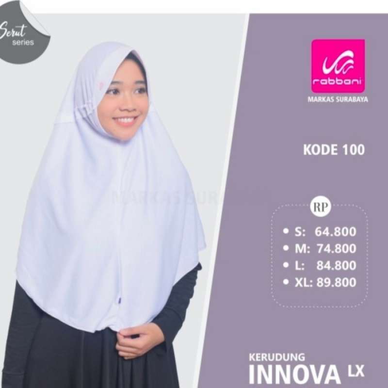 Jual S X7 Kerudung Hijab Jilbab Rabbani Innova Lx Pita Tutup Hijab ...