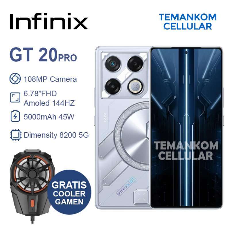 Jual Infinix Gt 20 Pro 5g Infinix Gt20 Pro 16gb Ram 8+8 Extend Ram 8/256 8gb 256gb Baru Murah ...