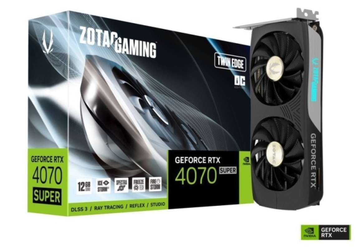 Jual Zotac Gaming Geforce Rtx 4070 Super Twin Edge Oc 12gb Gddr6x Di ...