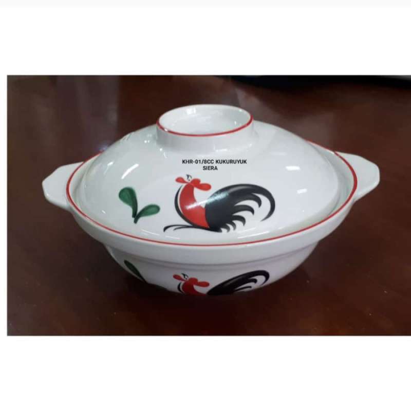 Promo New Mangkok Sapo Tahu/mangkok Sop Keramik Ayam Jago Diskon 30% Di ...