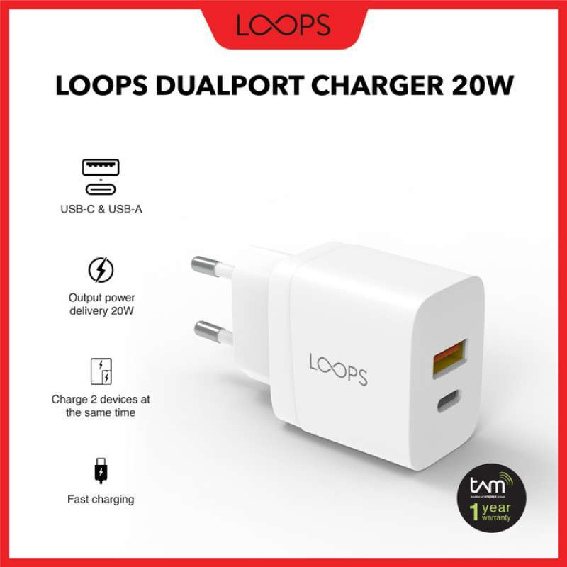 Jual Loops Dual Port Charger 20w Di Seller Yama - Cengkareng Timur ...