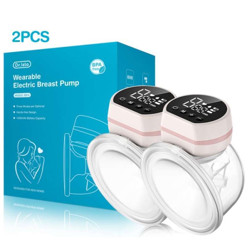 Jual Dr.isla Asi Electric Wearable Breast Pump Handsfree Bpa Free Di ...
