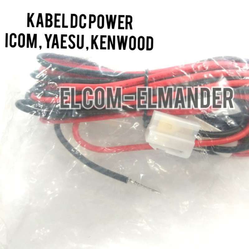 Promo 100% Produk Ori Kabel Dc Power Port Radio Rig Icom 2300h Yaesu Ft 2900 Kenwood 281a Diskon ...