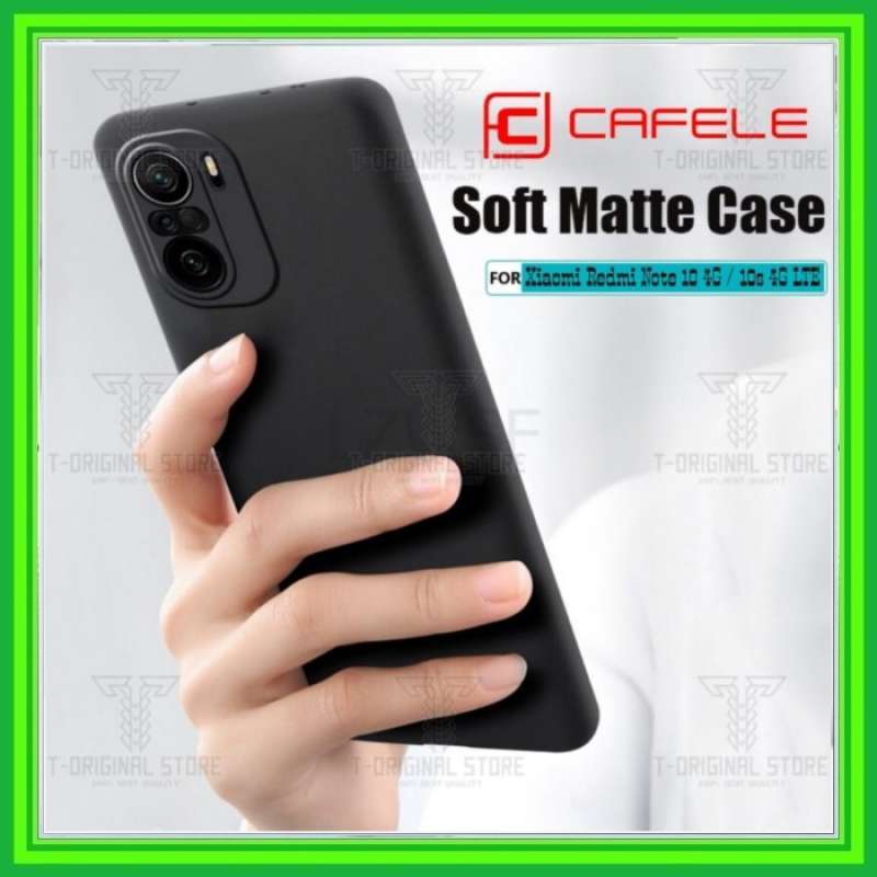 Promo Xiaomi Redmi Note 10s Macaron List O.r.ig.in.al Cafele Soft Silicone Case - Black Diskon ...