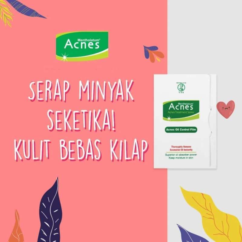 Jual Acnes Oil Control Film 50 Lembar - Kertas Minyak Di Seller Yama ...