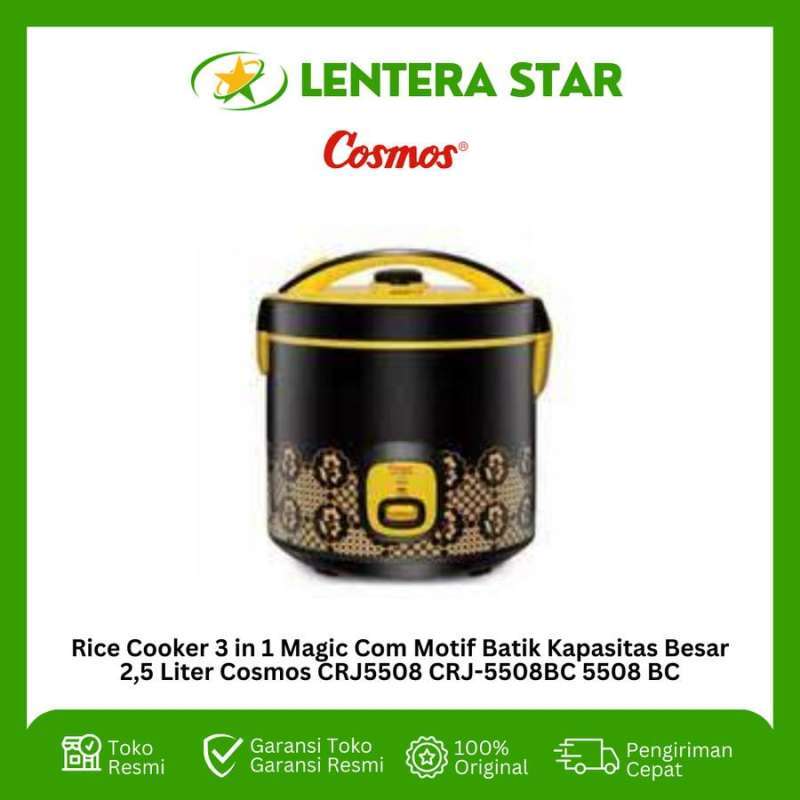 Jual Magic Com Batik Jumbo Cosmos 2,5 Liter Crj 5508 Di Seller Lentera ...
