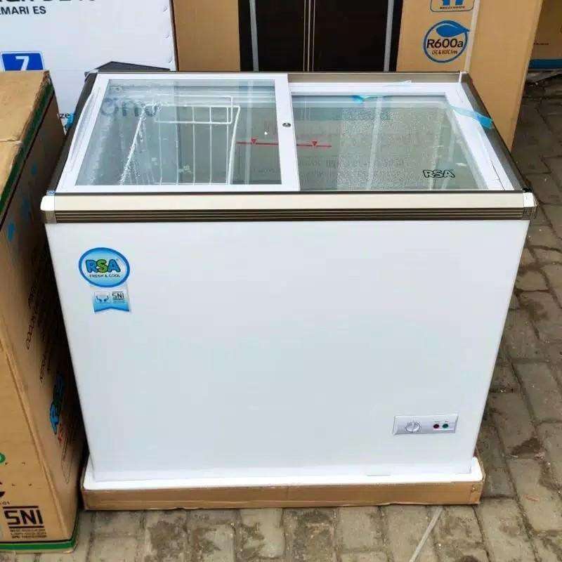 Jual Chest Freezer Sliding Kaca Rsa 200 Liter Xs 200 Di Seller Lentera ...