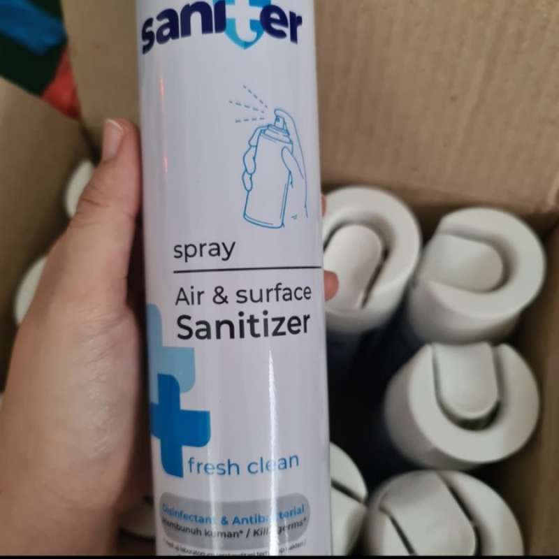 Jual Saniter Air Sanitizer Spray Desinfektan Anti Virus Steril Ruangan ...