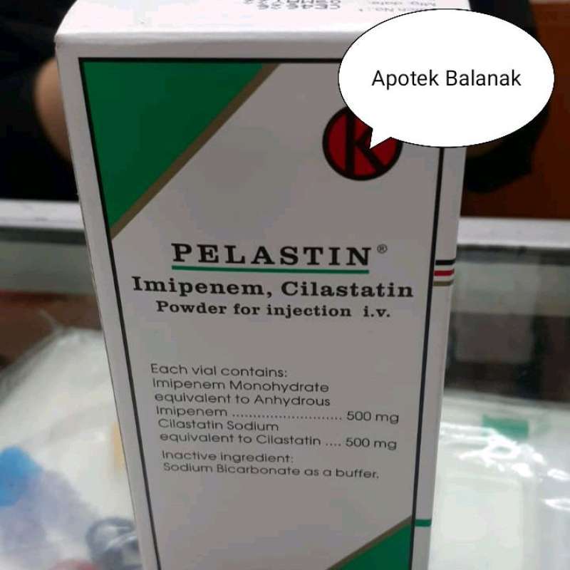 Jual Pelastin/500mg/imipenem/injeksi/box Di Seller Apotek Balanak ...