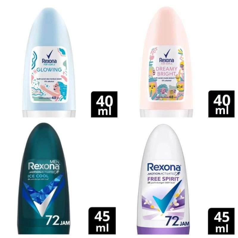 Jual Rexona Roll On Deodorant Antiperspirant 40ml Di Seller Miui Lover ...