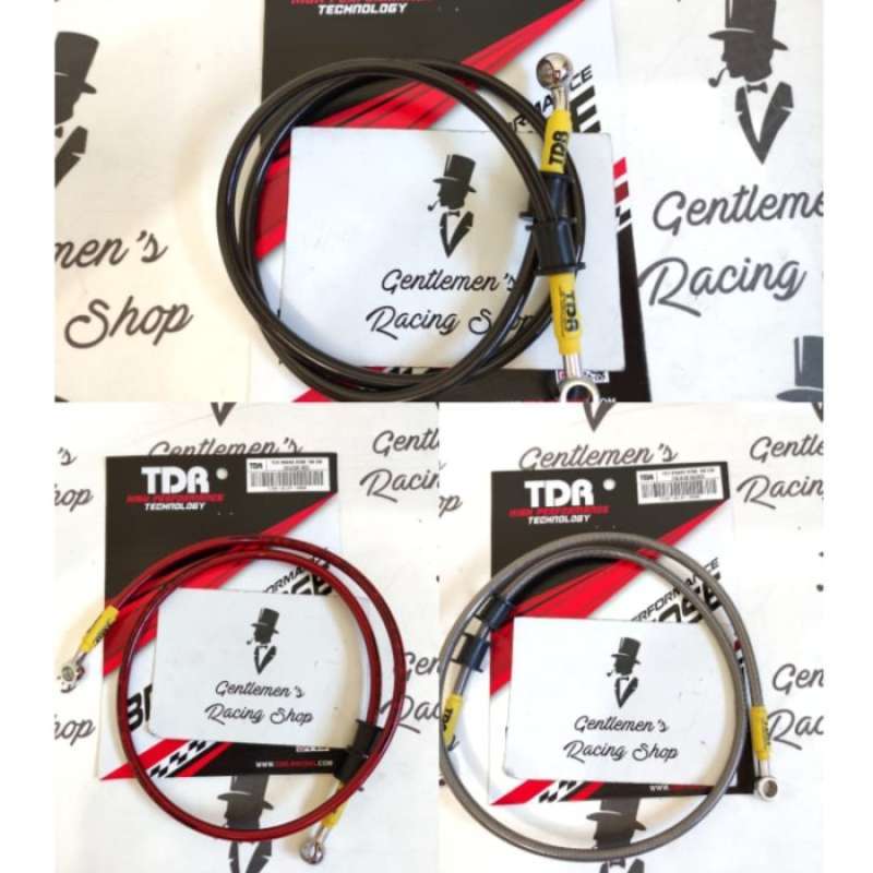 Promo Tdr Selang Slang Rem New 2022 Universal 100 Cm - Black Carbon ...