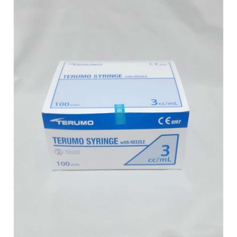 Promo Spuit Terumo Syringe 3cc/ml,1box Isi 100 Pcs Diskon 33% Di Seller ...