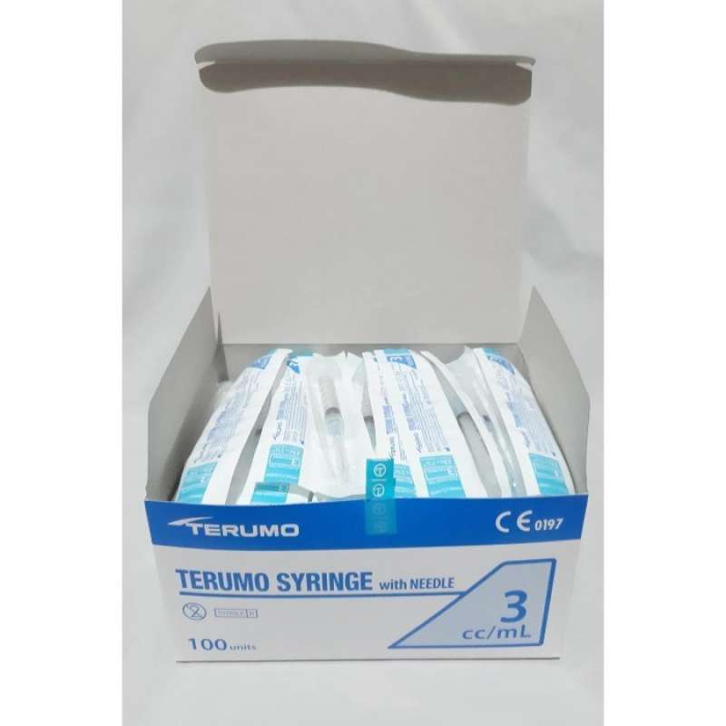 Promo Spuit Terumo Syringe 3cc/ml,1box Isi 100 Pcs Diskon 33% Di Seller ...