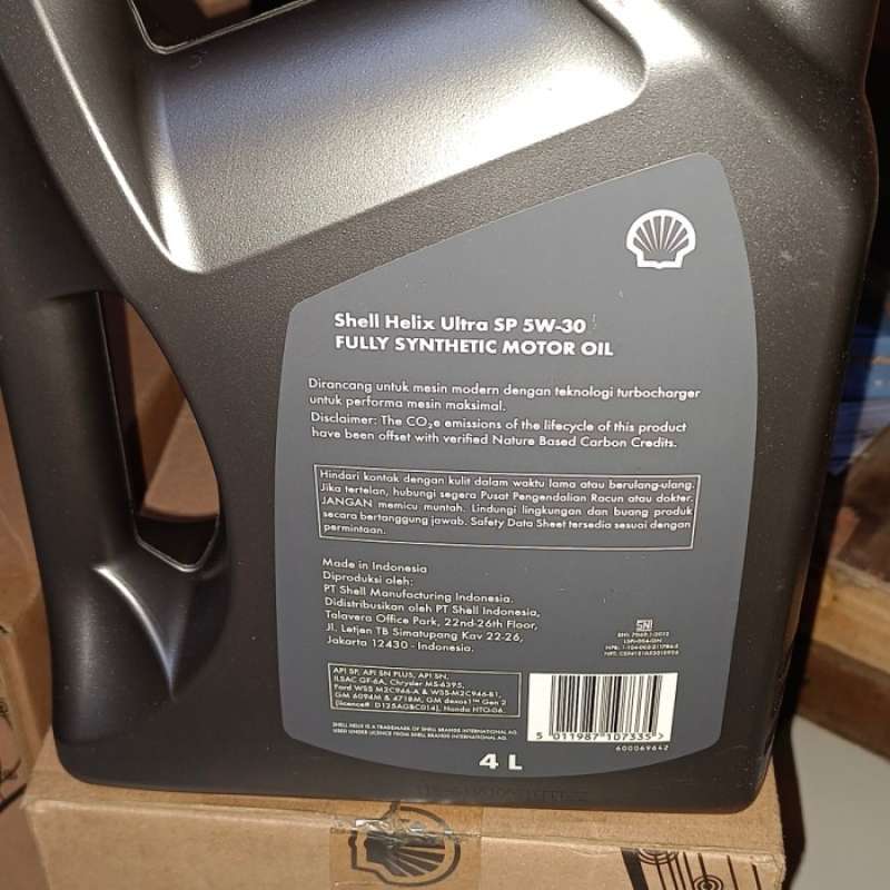 Promo Oli Shell Ultra 5w 30 4 Liter Barcode Terlaris Diskon 19% Di ...