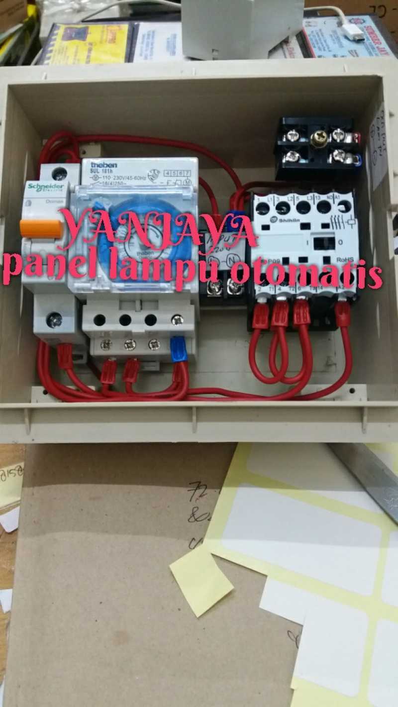 Promo Panel Lampu Otomatis Panel Timer Theben Panel Lampu Taman Diskon