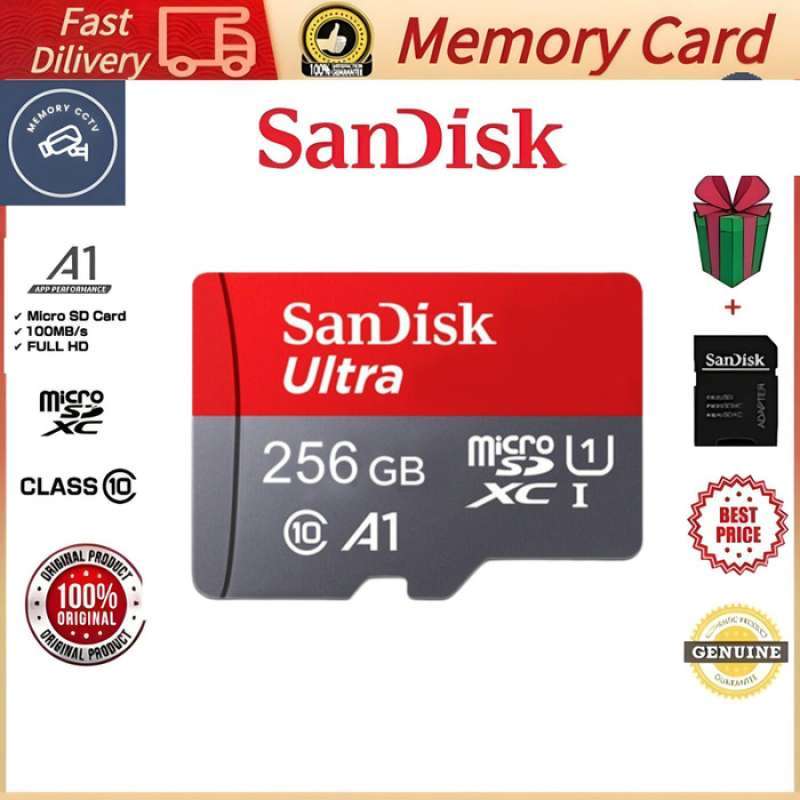 Jual Kartu Memori Sandisk 256gb, Memori Card Original, Sd Card Di ...