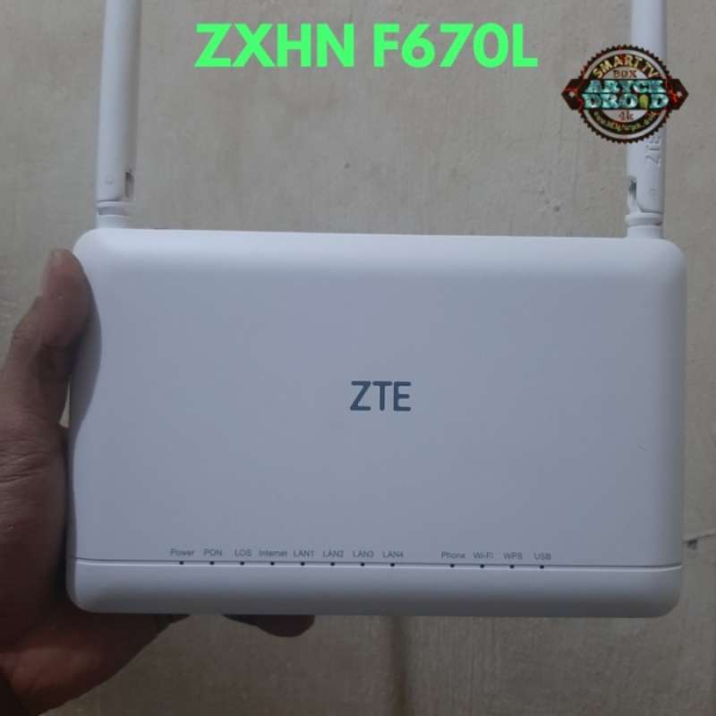 Jual Wifi Router Ont Zte Zxhn F670l Support Dual Band 5g Di Seller ...