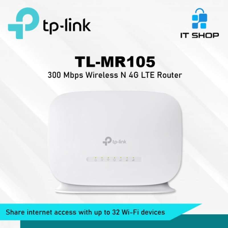 Jual Tp-link Tl-mr105 300 Mbps Wireless N 4g Lte Router Di Seller ...