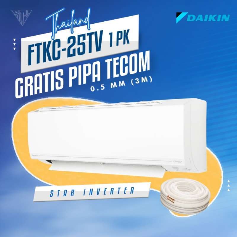 Promo Ac Daikin 1 Pk Star Inverter Ftkc 25tv Diskon 23% Di Seller ...