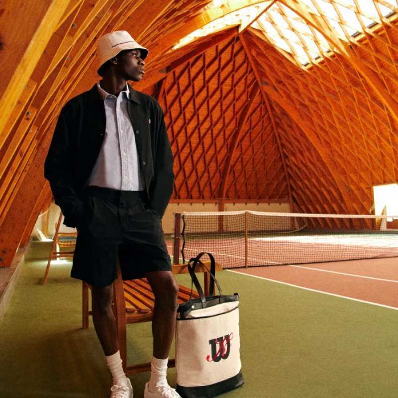 Jual Kith X Wilson Reversible Bucket Hat White Authentic Di Seller ...