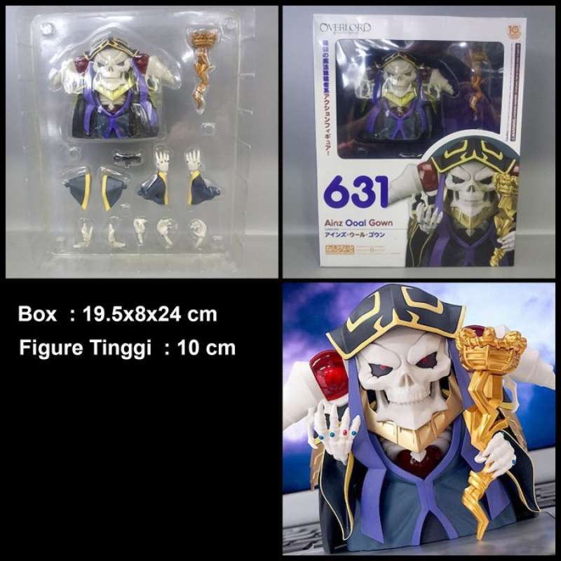 Jual Overlord Ainz Ooal Gown Nendoroid Albedo 631 Undead Action Figure ...