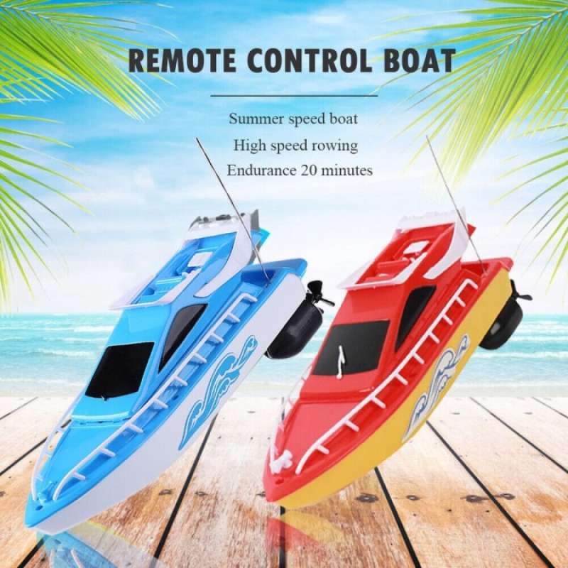 Jual Mainan Anak Perahu Kapal Air Speed Boat Remote Control - Rc Speed ...