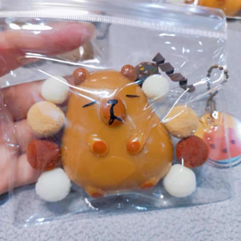 Jual Sh7 [ Ready ] Taba Squishy Viral Kapibara / Capybara Super Cute Di ...