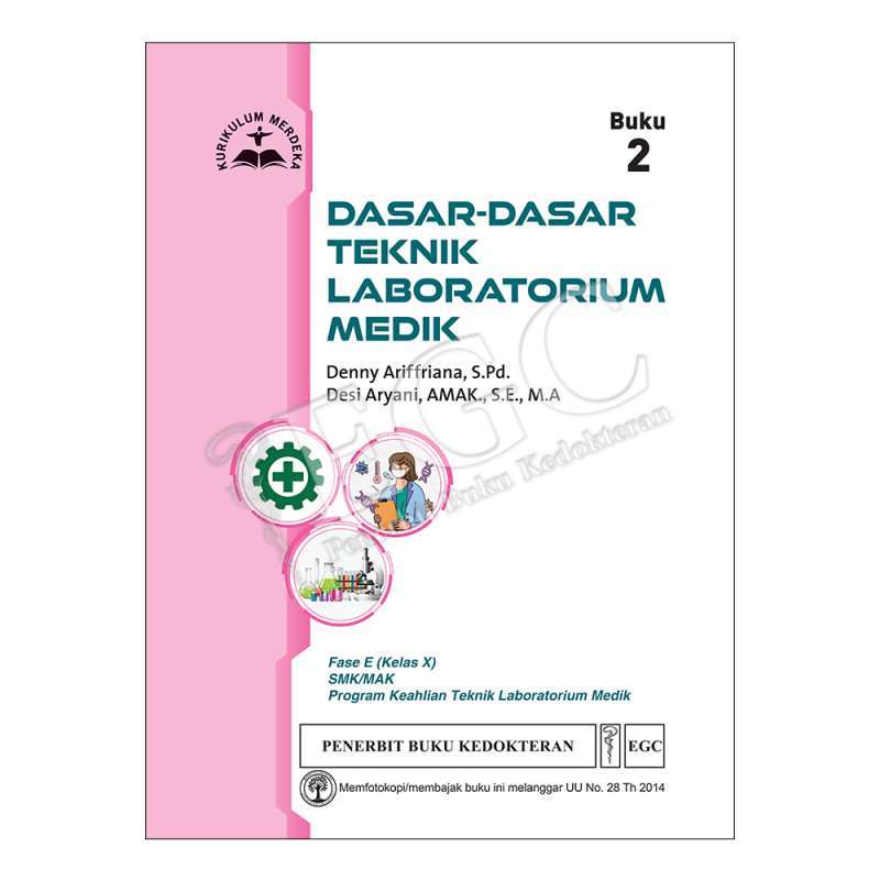 Jual Egc Dasar-dasar Teknik Lab.medik Buku 2 Di Seller Egc Penerbit Buku Kedokteran Official ...