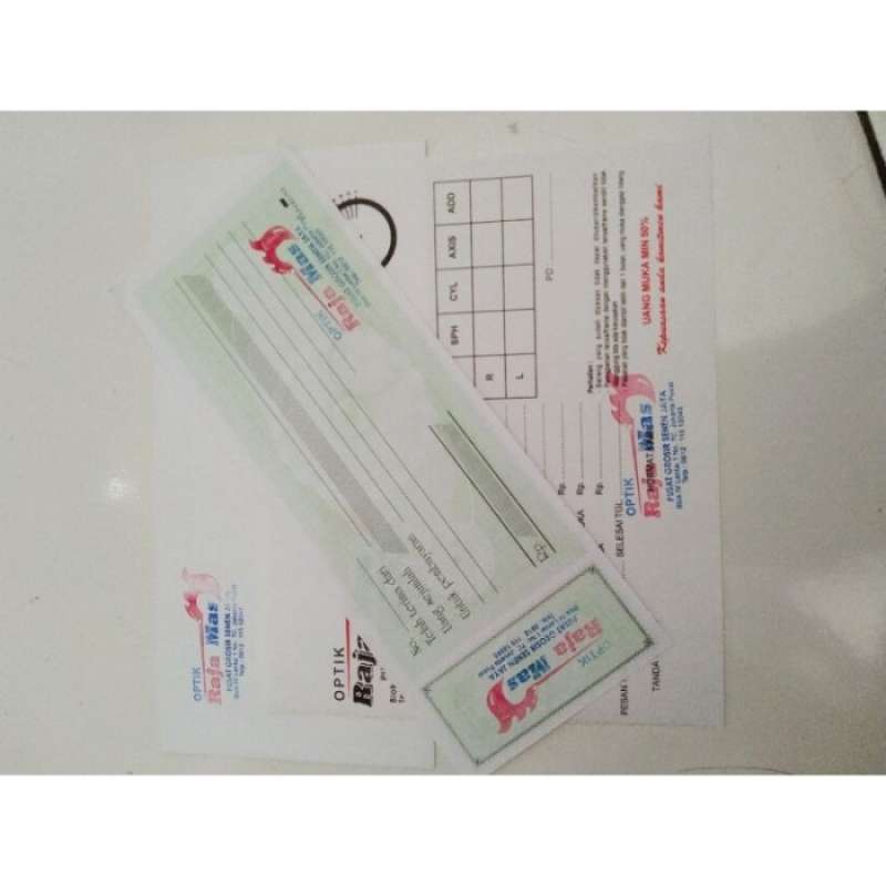 Jual Sh1 Bon Resep Kwitansi Optik Untuk Remles Kantor Di Seller Kingyo ...