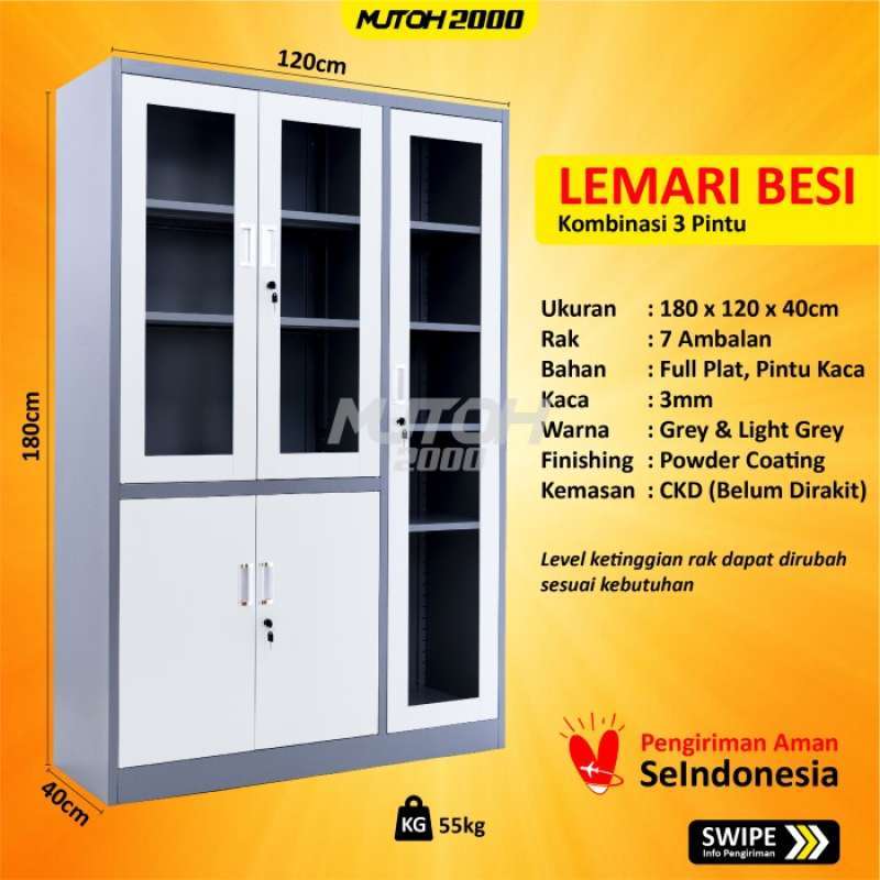 Jual Lemari Arsip Lemari Besi Filling Cabinet Aa Ms Di Seller Velvet ...