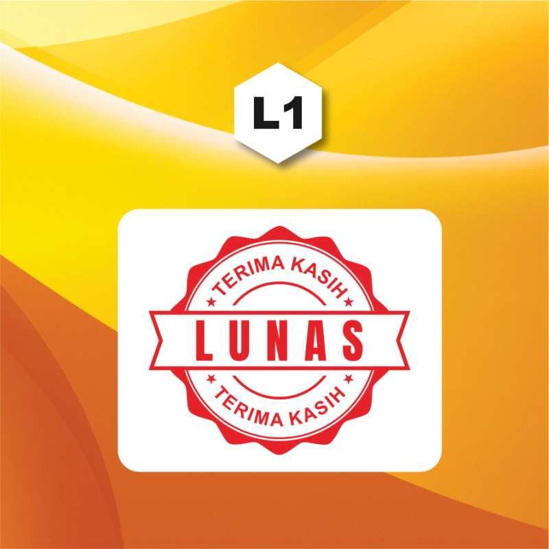 Jual Termurah!!! Stempel Lunas | Stempel Lunas Dan Tanggal | Stample ...