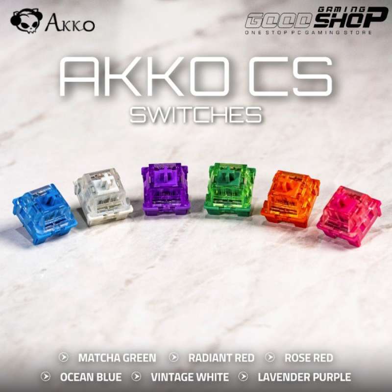 Promo Akko Cs Switch Mechanical Keyboard - Ocean Blue, 1pcs Diskon 23% ...