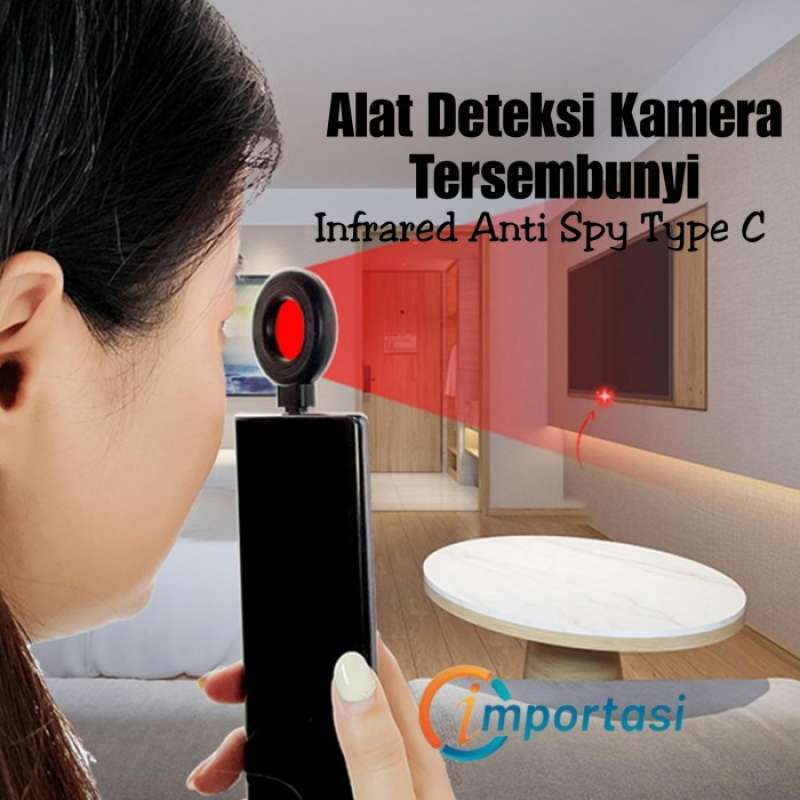 Jual Alat Deteksi Kamera Tersembunyi Infrared Anti Spy Usb Type Câ Di ...