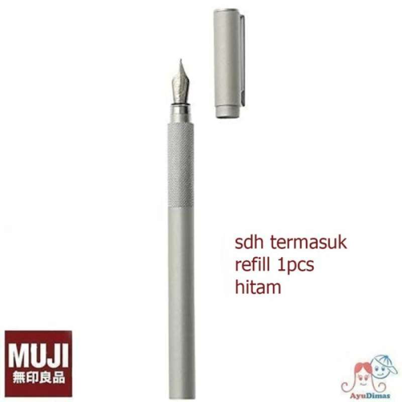 Jual Tsk Muji Aluminum Fountain Pen - Pulpen Kaligrafi / Calligraphy ...