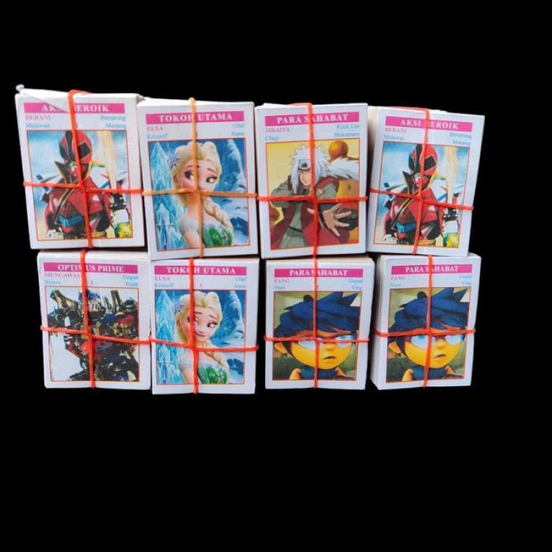 Jual Kartu Kwartet Isi 320 Lembar / Kartu Tepuk / Tepok Kartu / Di ...