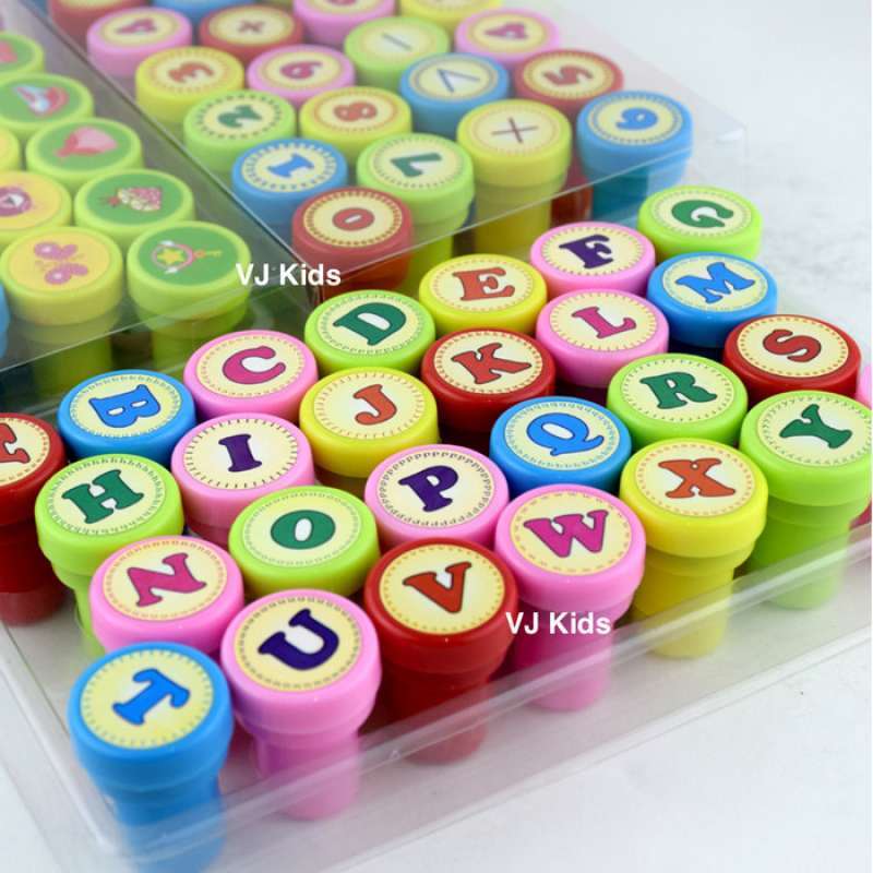 Jual Stempel Huruf Abc Besar, Stamp Anak Murah Meriah, Stamp Utk ...