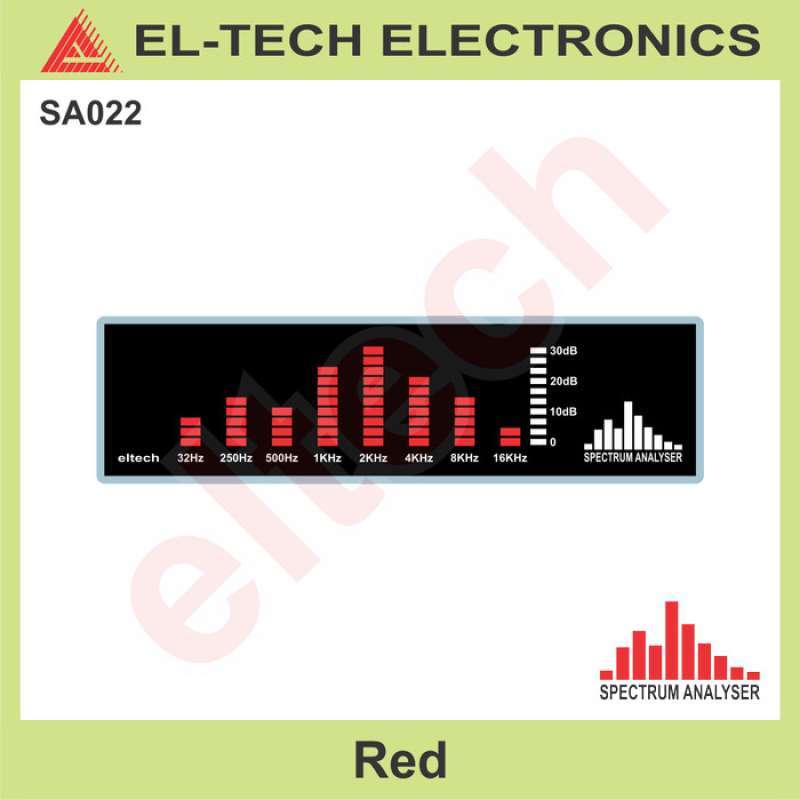 Jual Vu Meter Display Audio Monitor Spectrum Analyzer Graphic Led ...