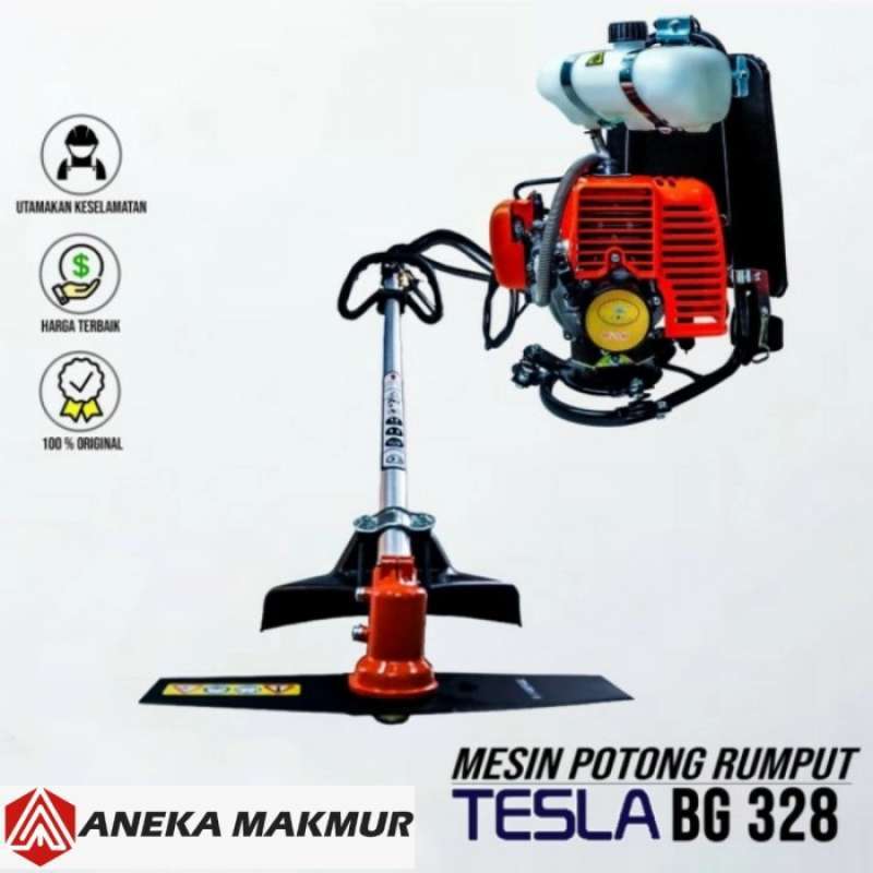 Promo Mesin Potong Rumput Tesla Bg 328 2 Tak Brush Cutter Tesla Diskon ...