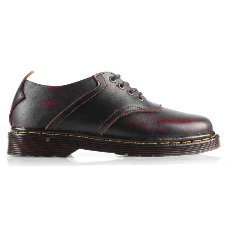 Promo Sepatu Boots Pria Kulit Azcost Edward Burgundy O.r.ig.in.al ...