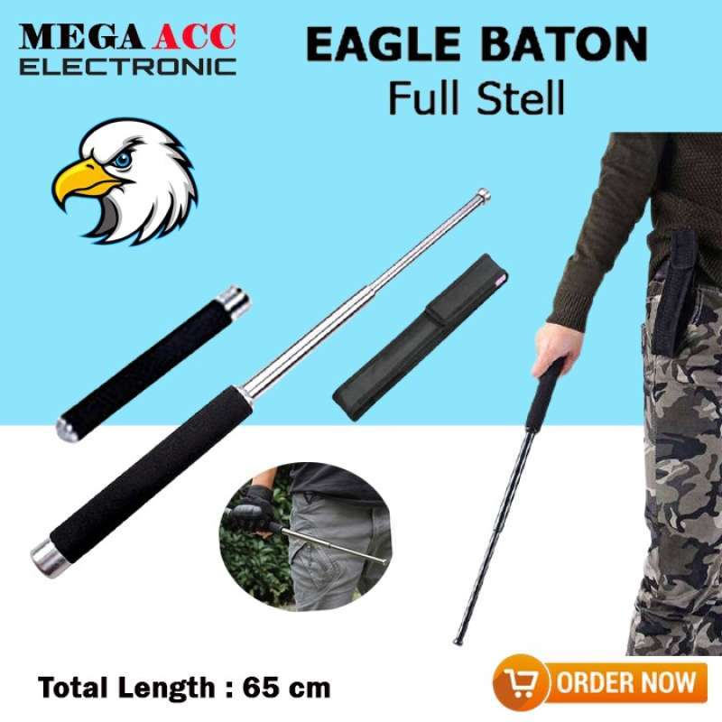 Jual Stick Eagle Baton Full Steel - Alat Pertahanan Diri Di Seller ...
