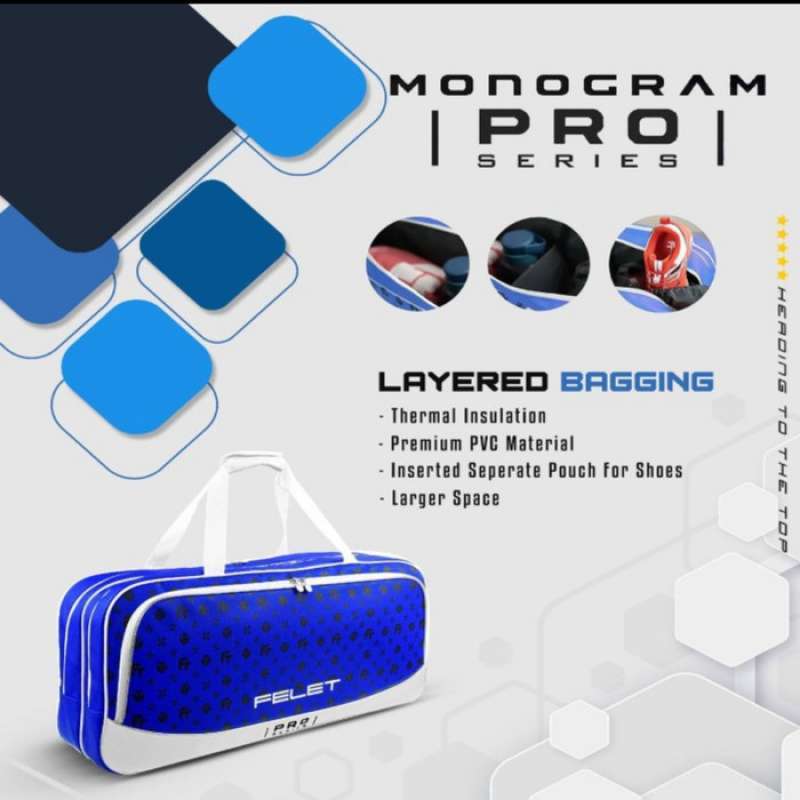 Jual Tas Felet Badminton Monogram Pro Series Di Seller Kingyo ...