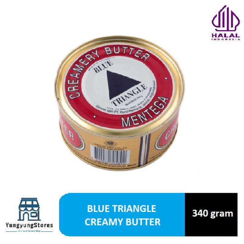 Promo Blue Triangle Creamy Butter / Mentega Segitiga 340 Gram Diskon 23 ...