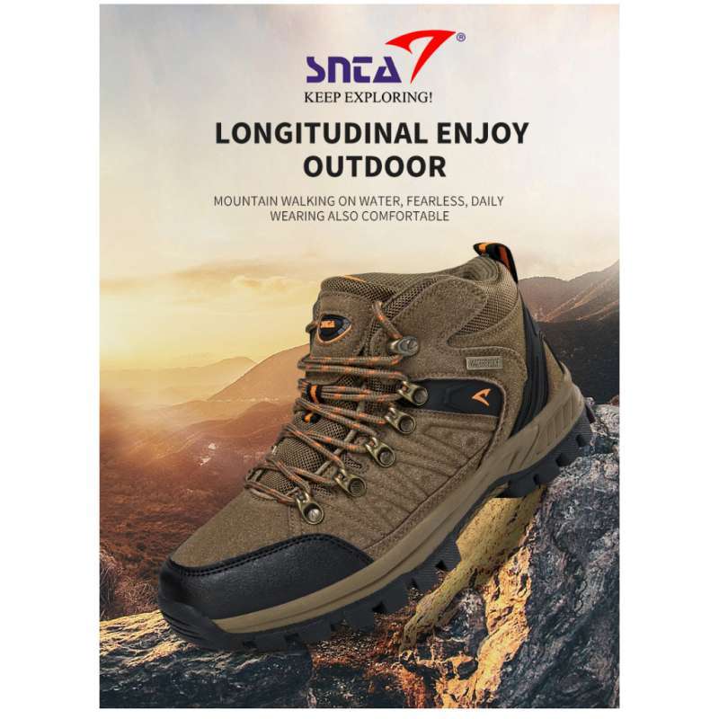 Jual Wolf Sepatu Gunung Mid Boot Hiking / Trekking / Adventure Snta 505 ...