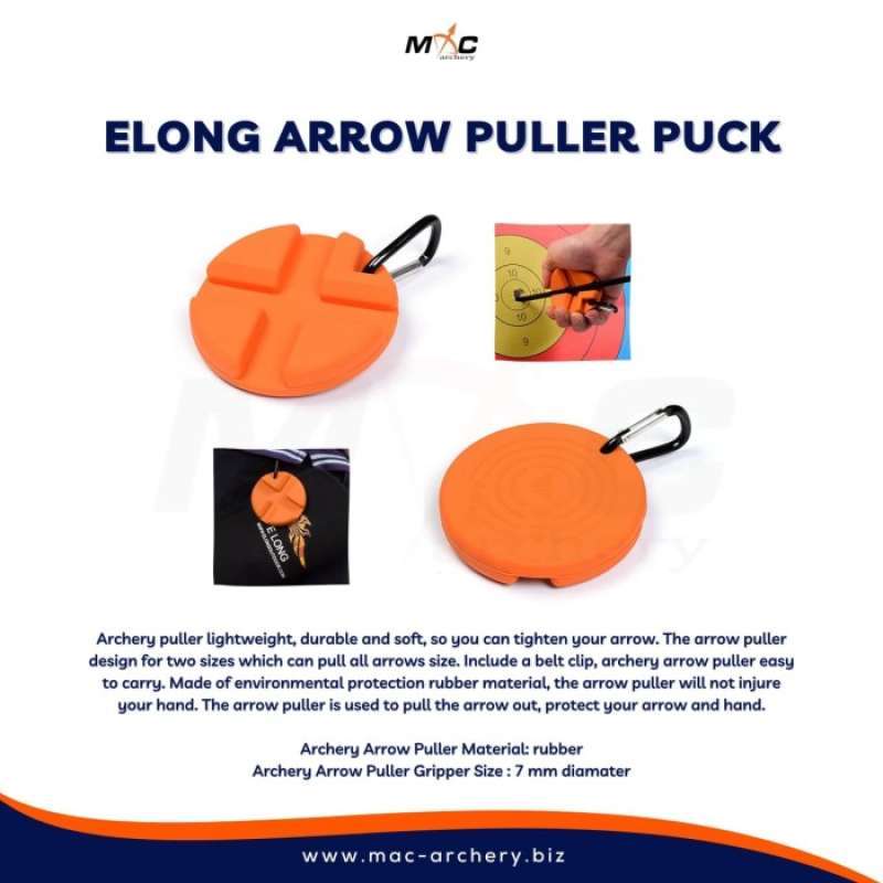 Jual Arrow Puller Elong Puck Pencabut Arrow Target Busur Panahan Anak Panah - Puck Red Di Seller ...